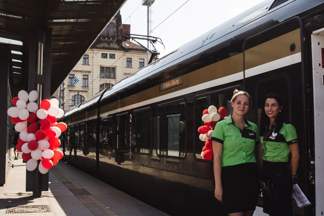 The first Leo Express train has departed to Polish Krakow | Leo Express