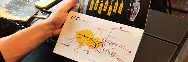 Line map - Leo Express